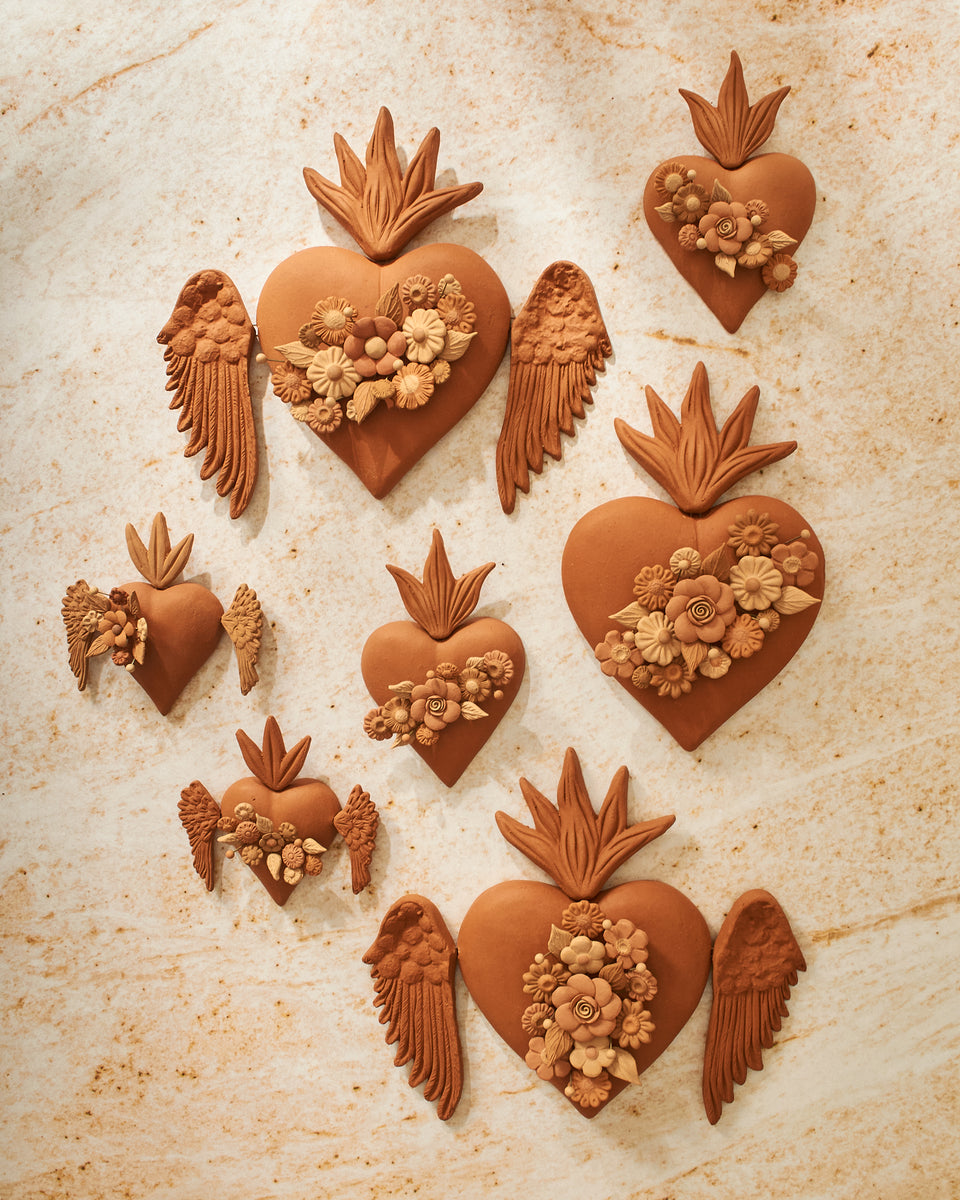 Hanging Clay Corazón – Eterna Home